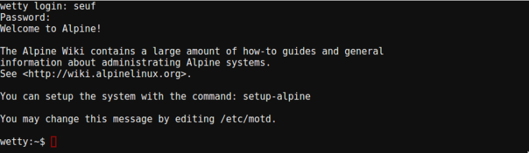 Wetty : un terminal dans ton navigateur – aperogeek